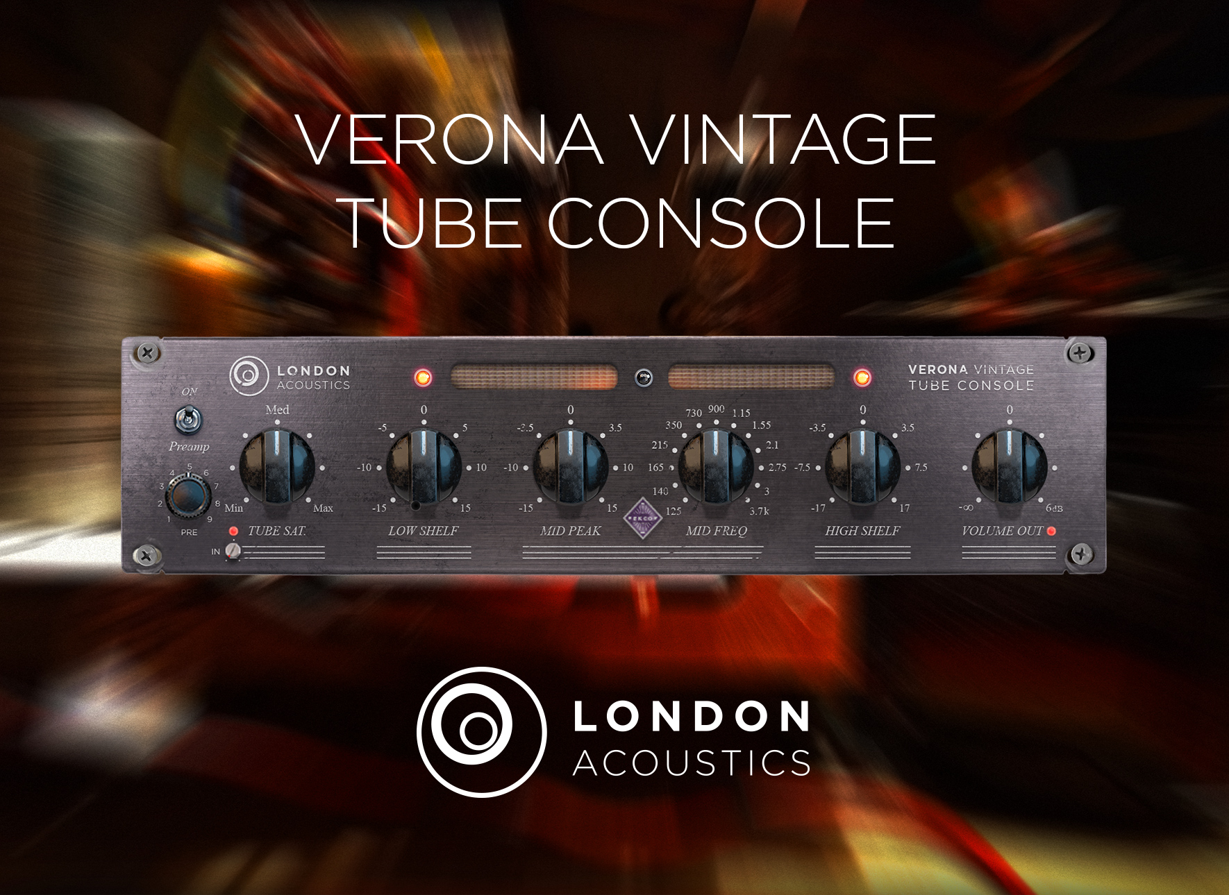 Verona Vintage Tube Console - London Acoustics