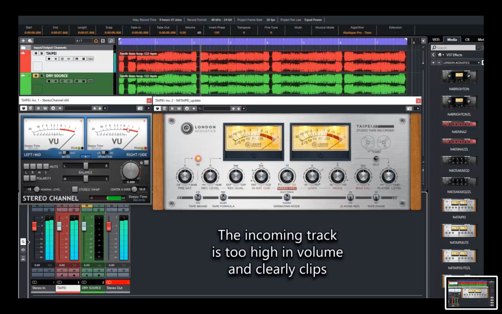 TAIPEI Studio Tape Recorder Tutorial 1 - London Acoustics